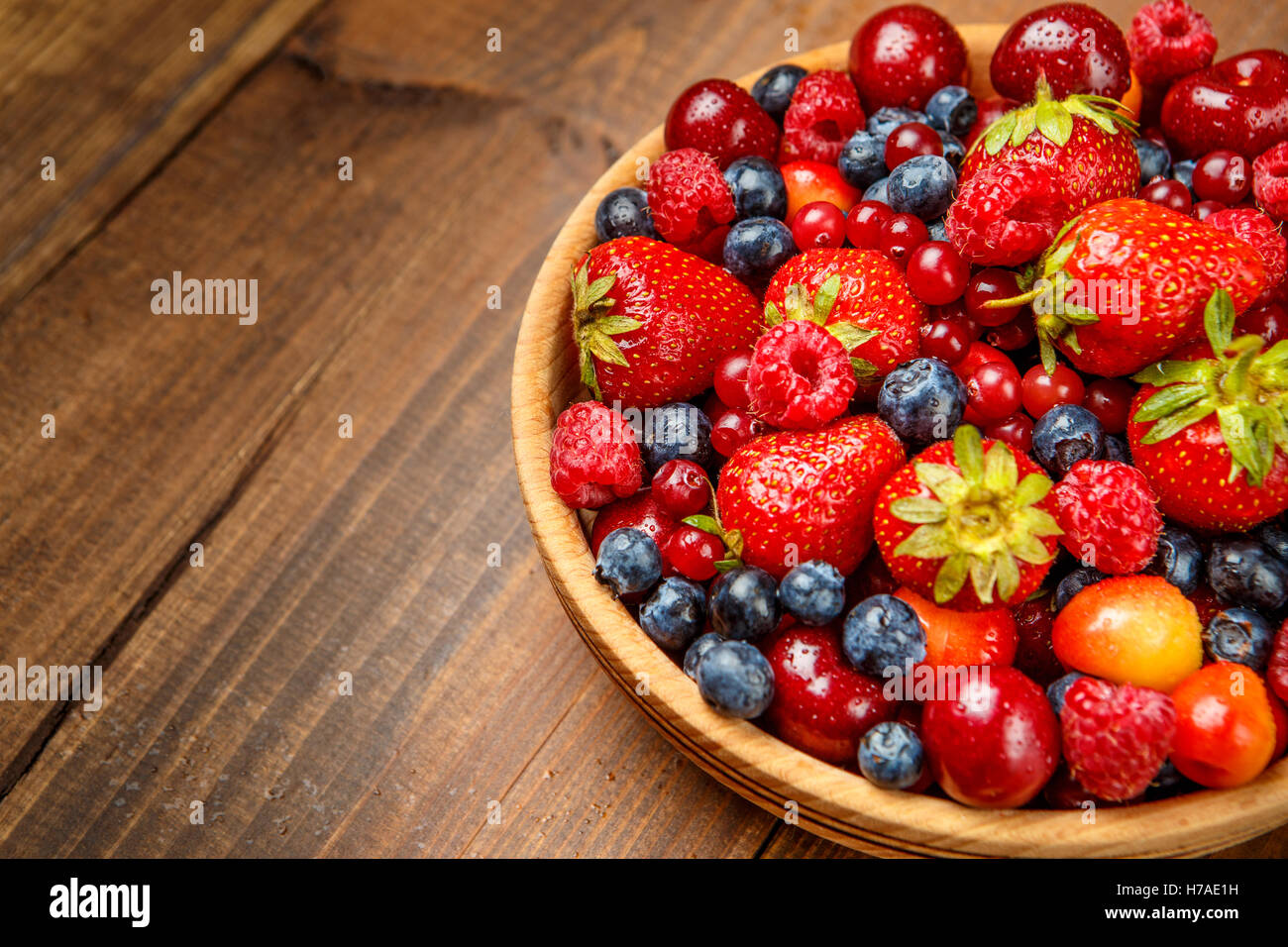 Fresh summer berries Stock Photo - Alamy