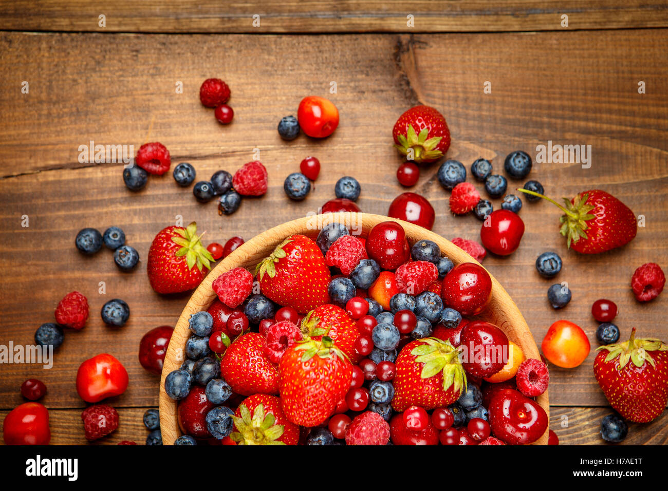 Fresh summer berries Stock Photo - Alamy