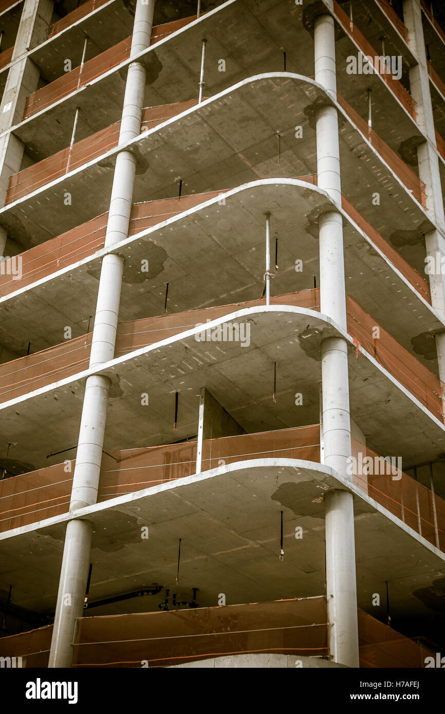 High rise concrete construction hi-res stock photography and images - Alamy