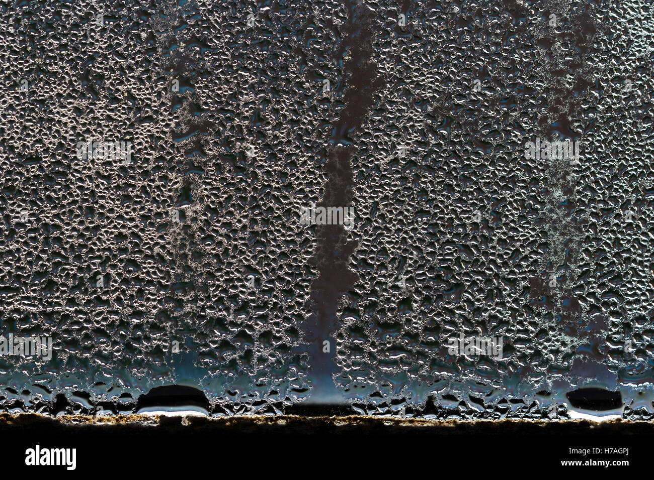 Condensation on the inside of a window Stock Photo - Alamy