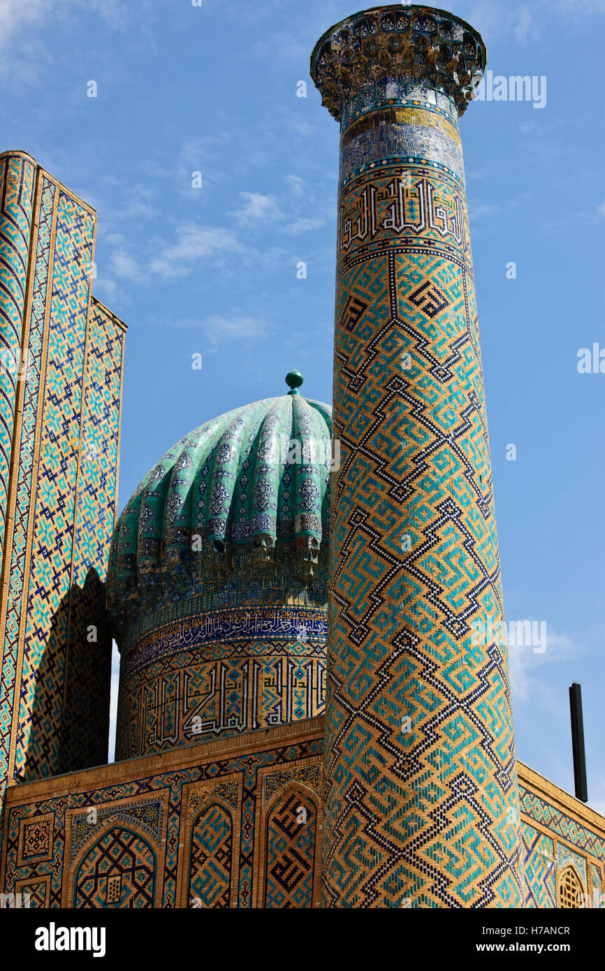 Shir Dor Madrassa,17th Century,Registan Square of Samarkand,Samarquand ...