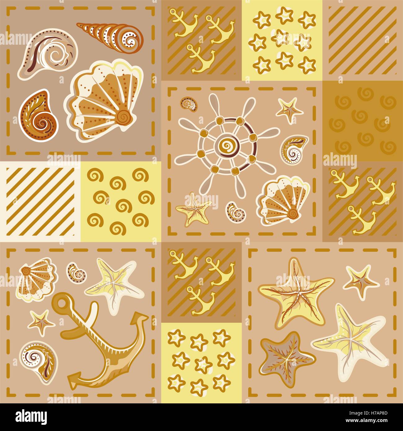 Deep sea creatures illustration hi-res stock photography and images - Alamy