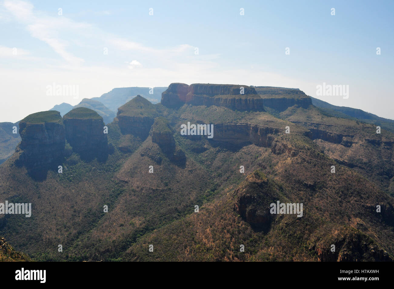 South Africa: Three Rondavels in Blyde River Canyon, a huge round rocks ...