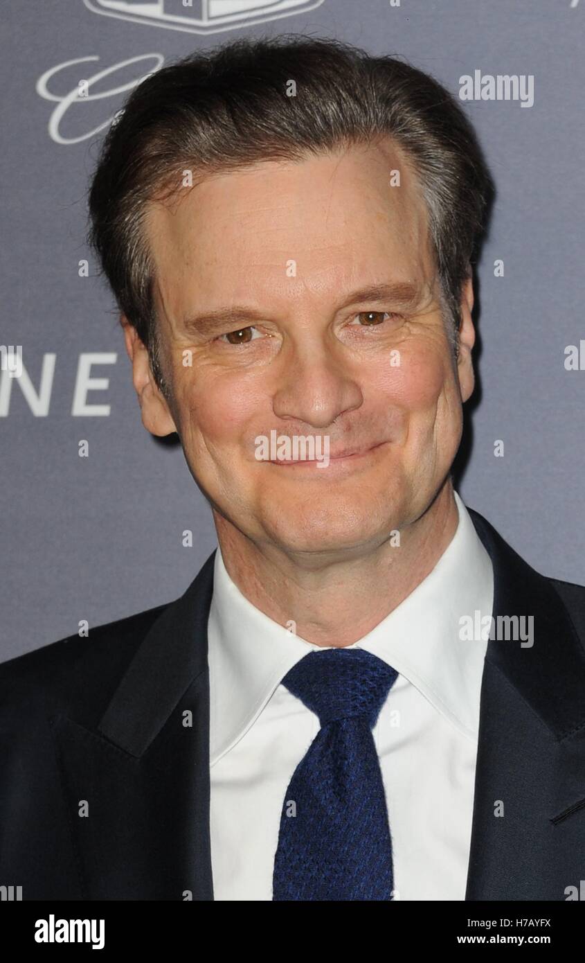 New York, NY, USA. 2nd Nov, 2016. Colin Firth at arrivals for ...