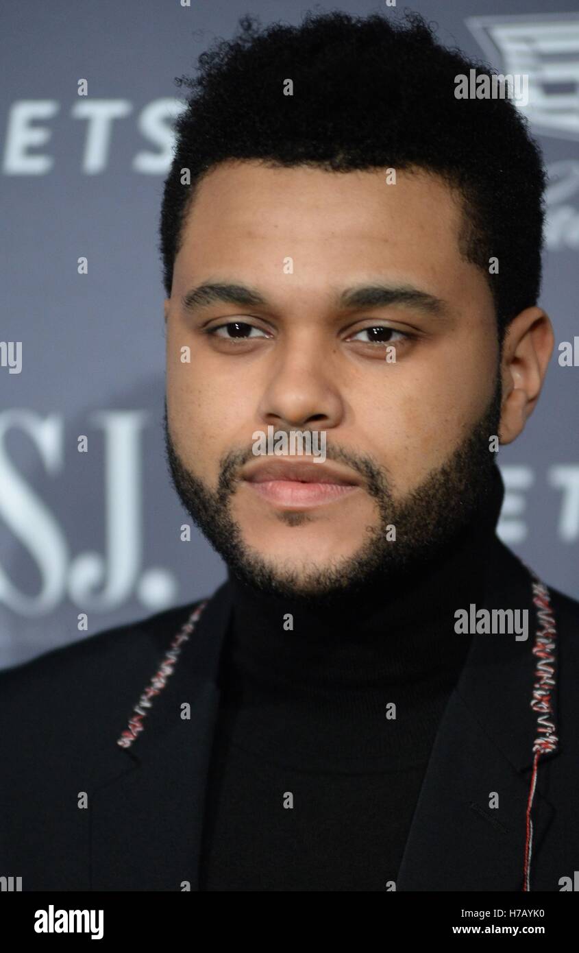 New York, NY, USA. 2nd Nov, 2016. Abel Tesfaye, The Weeknd at arrivals ...