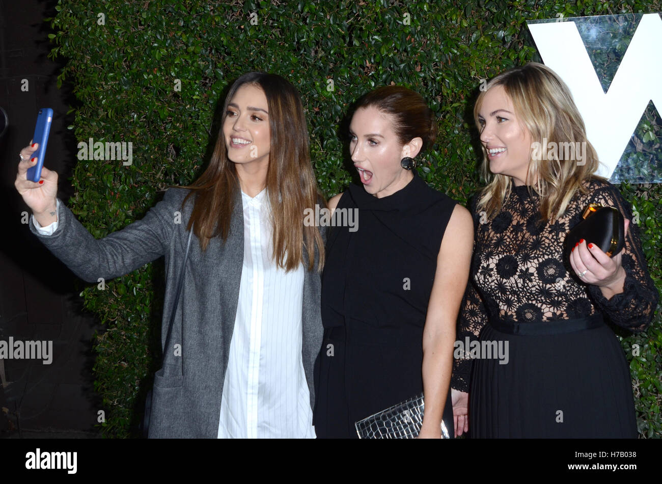 Los Angeles, Ca, USA. 02nd Nov, 2016. Jessica Alba, Katherine Power and ...