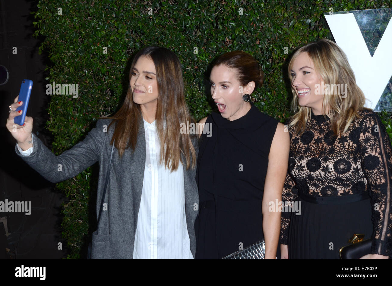 Los Angeles, Ca, USA. 02nd Nov, 2016. Jessica Alba, Katherine Power and ...