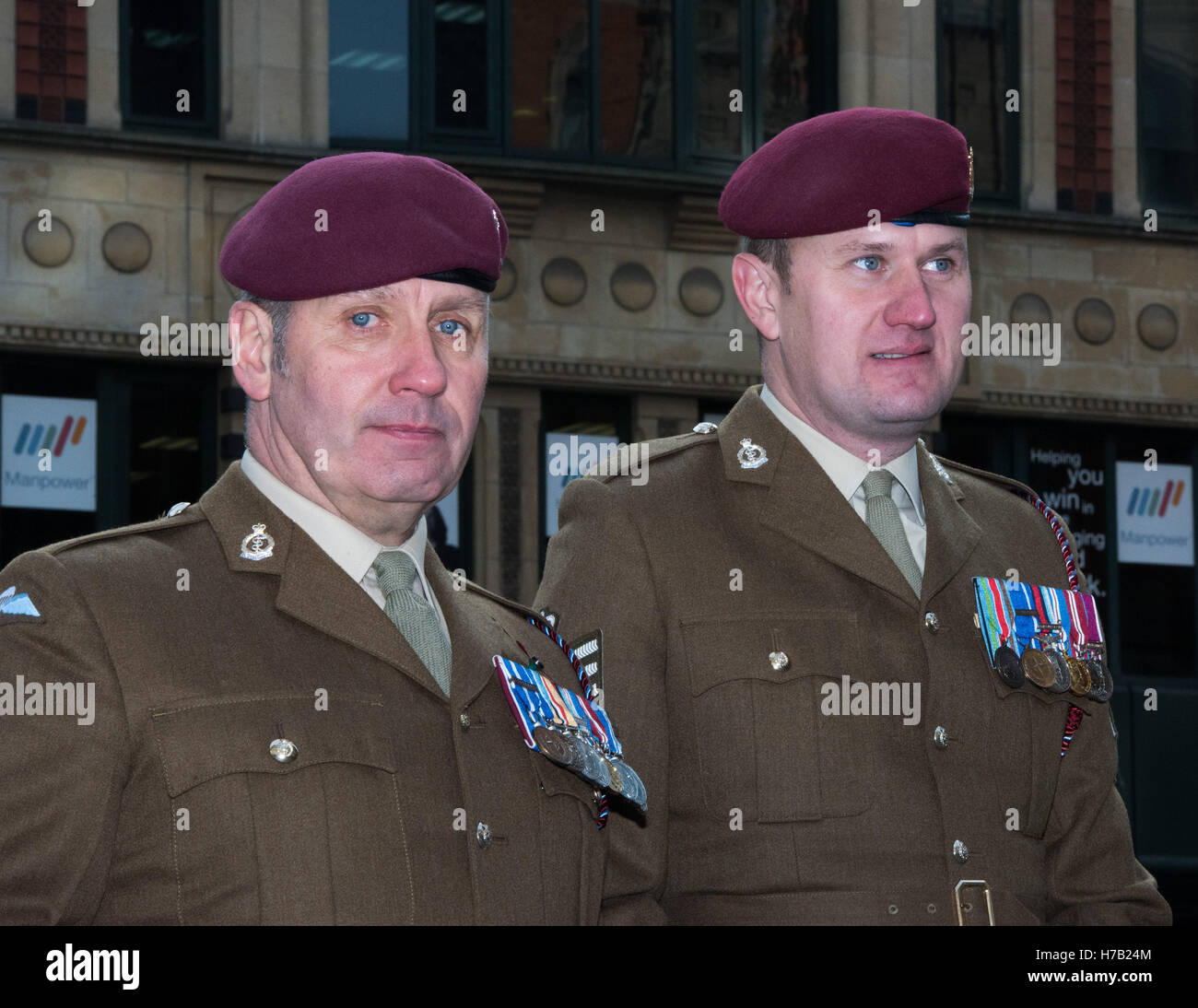 London, UK. 3rd Nov, 2016. London Poppy Appeal launch, Liverpool Street ...