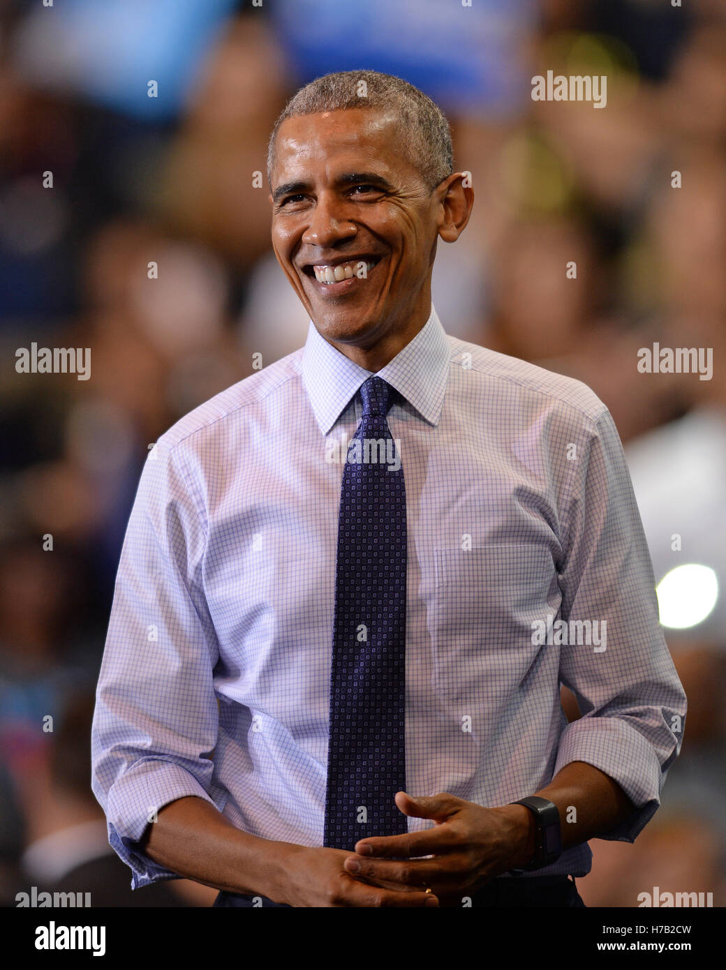 Miami, FL, USA. 03rd Nov, 2016. US President Barack Obama campaigns for ...