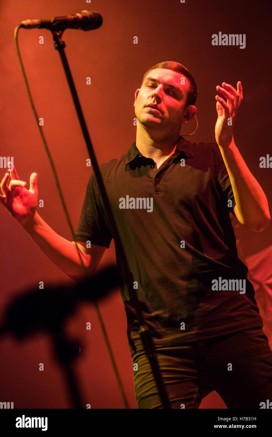 Milan, Italy. 2nd November, 2016. Scottish rock band THE TWILIGHT SAD ...