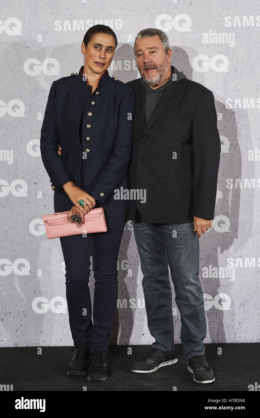 Madrid, Madrid, Spain. 3rd Nov, 2016. Philippe Starck, Jasmine ...