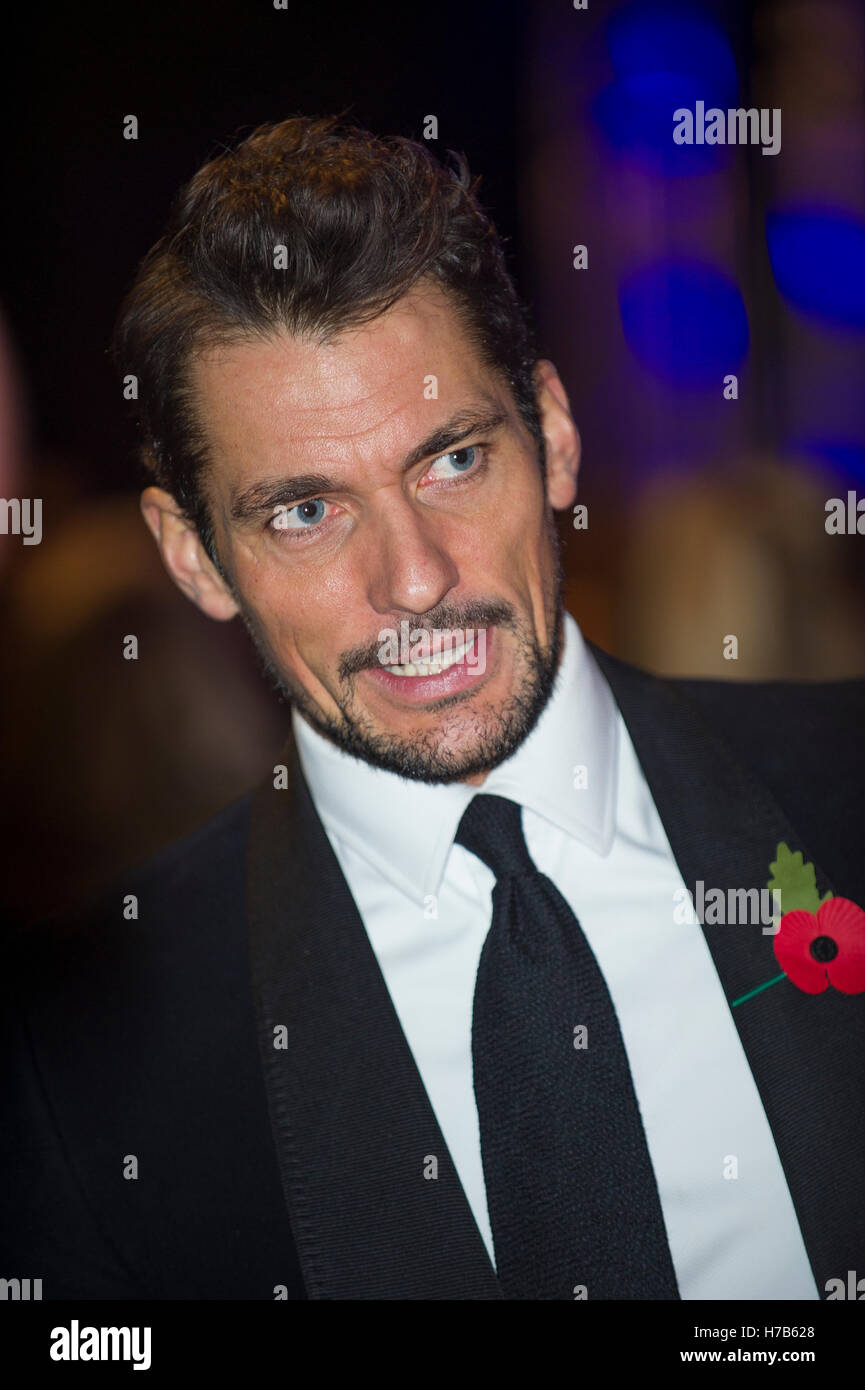 London, UK. 3rd November, 2016. David Gandy attends Battersea Dogs and ...