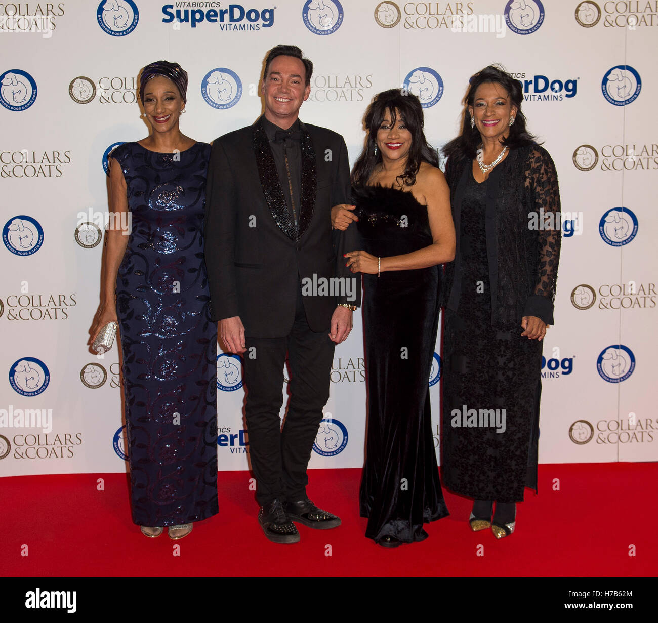 London, UK. 3rd November, 2016. Craig Revel Horwood and Sister Sledge ...