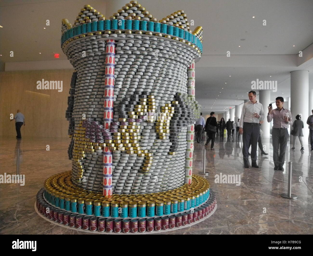 Canstruction hi-res stock photography and images - Alamy