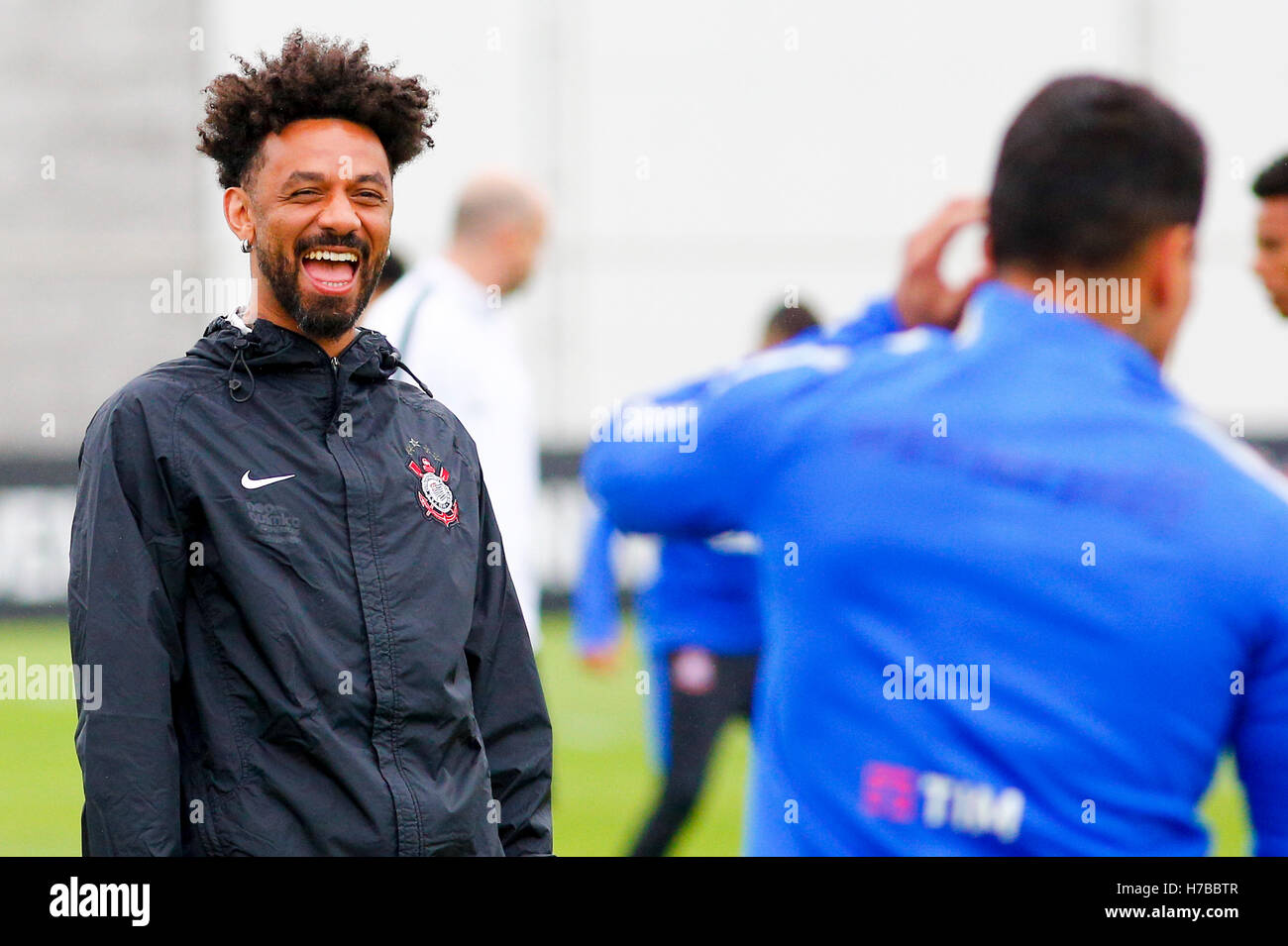 SÃO PAULO, SP - 04.11.2016: TREINO DO CORINTHIANS - Cristian during ...