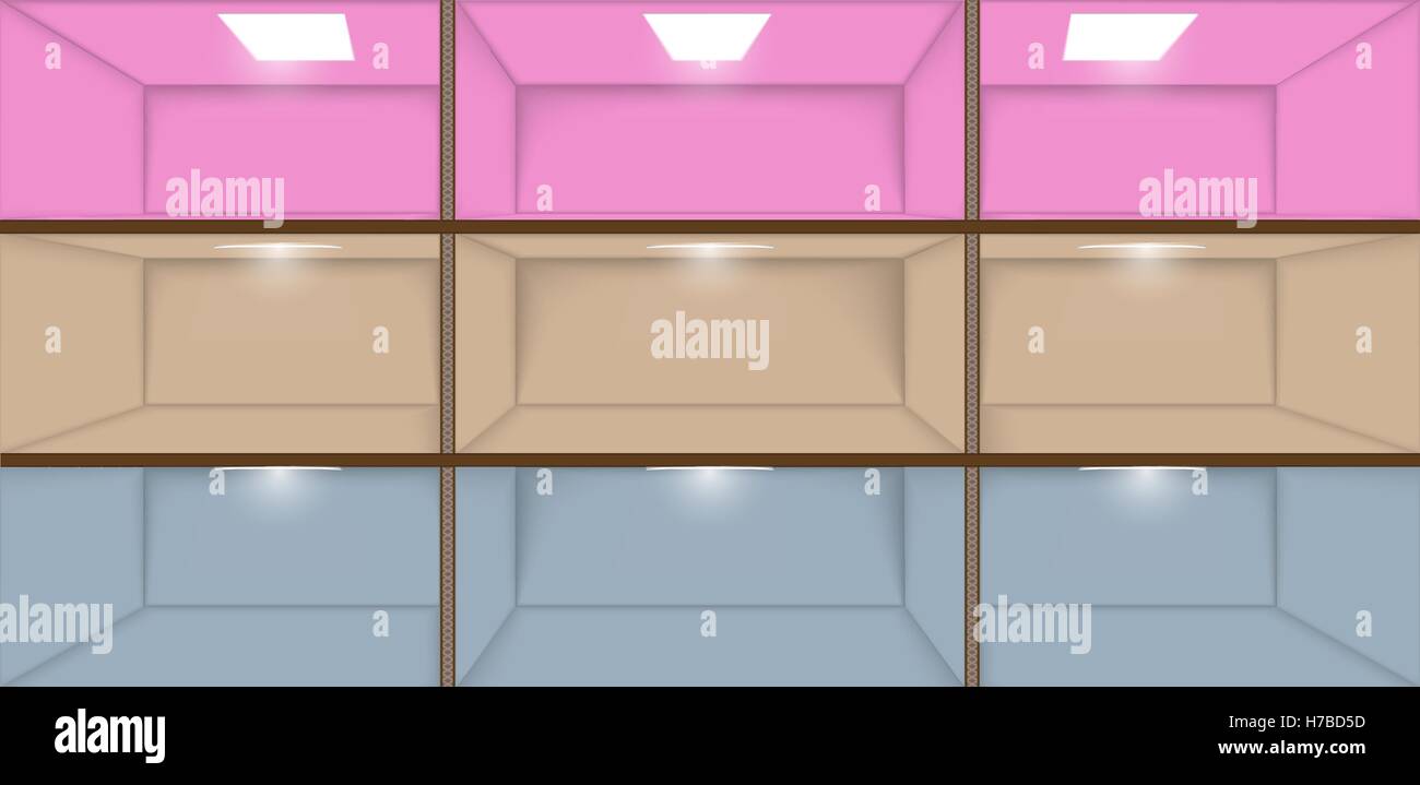 Small empty room Stock Vector Images - Alamy