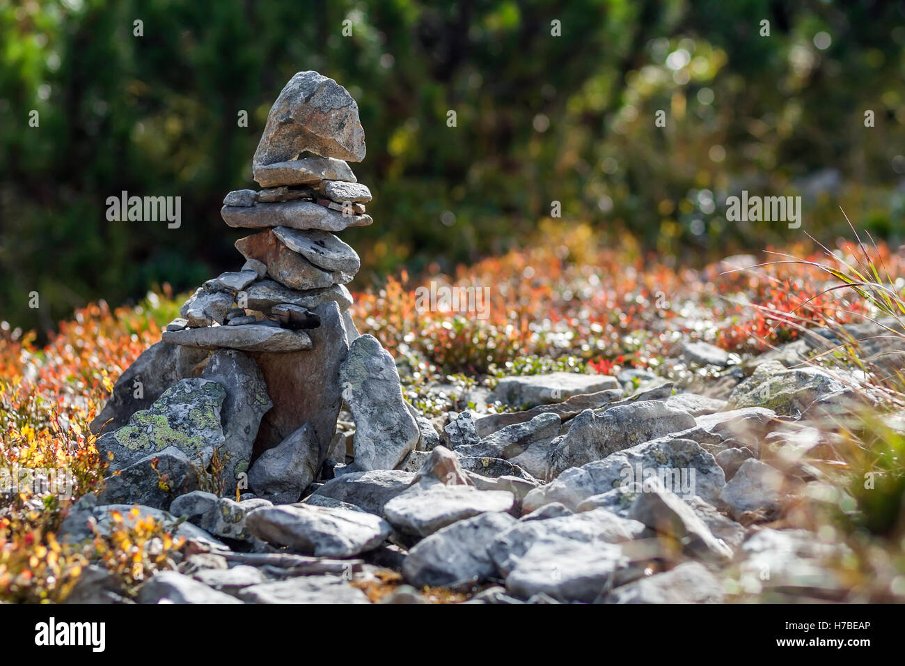 Stack of zen stones. Concept of balance and harmony Stock Photo - Alamy
