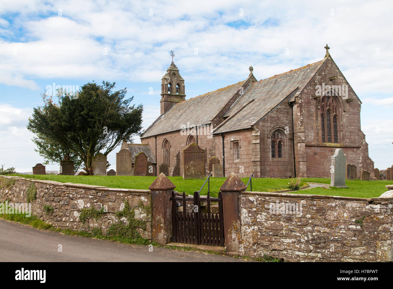 St Michael’s Church (built 1870) at Lamplugh in the western Lake ...