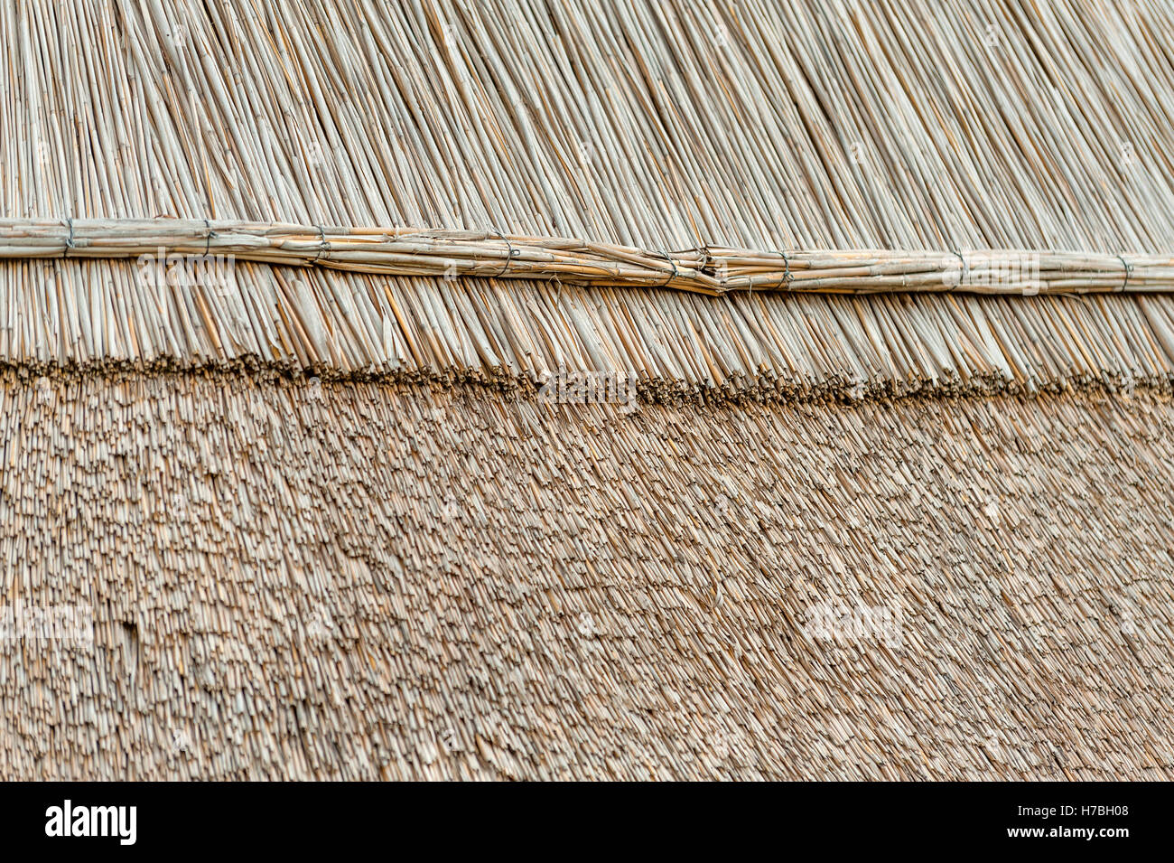 Straw roof texture building hi-res stock photography and images - Alamy