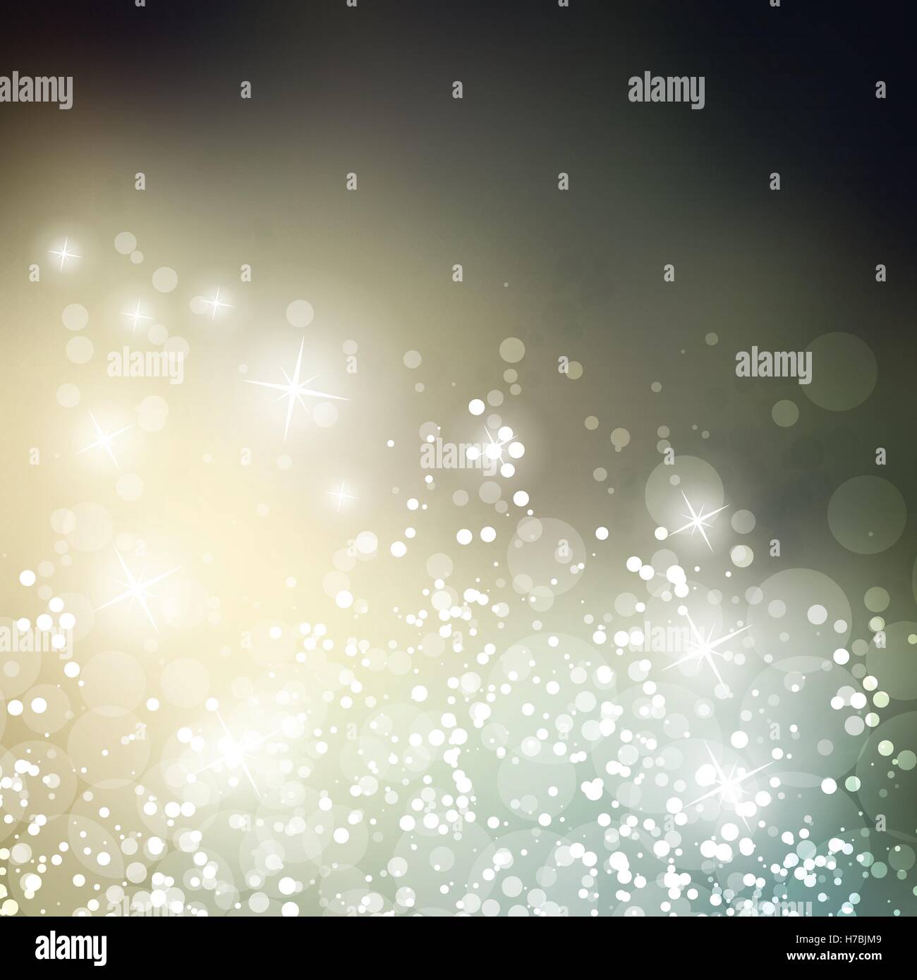 Sparkling Cover Design Template with Abstract, Blurred, Colorful ...