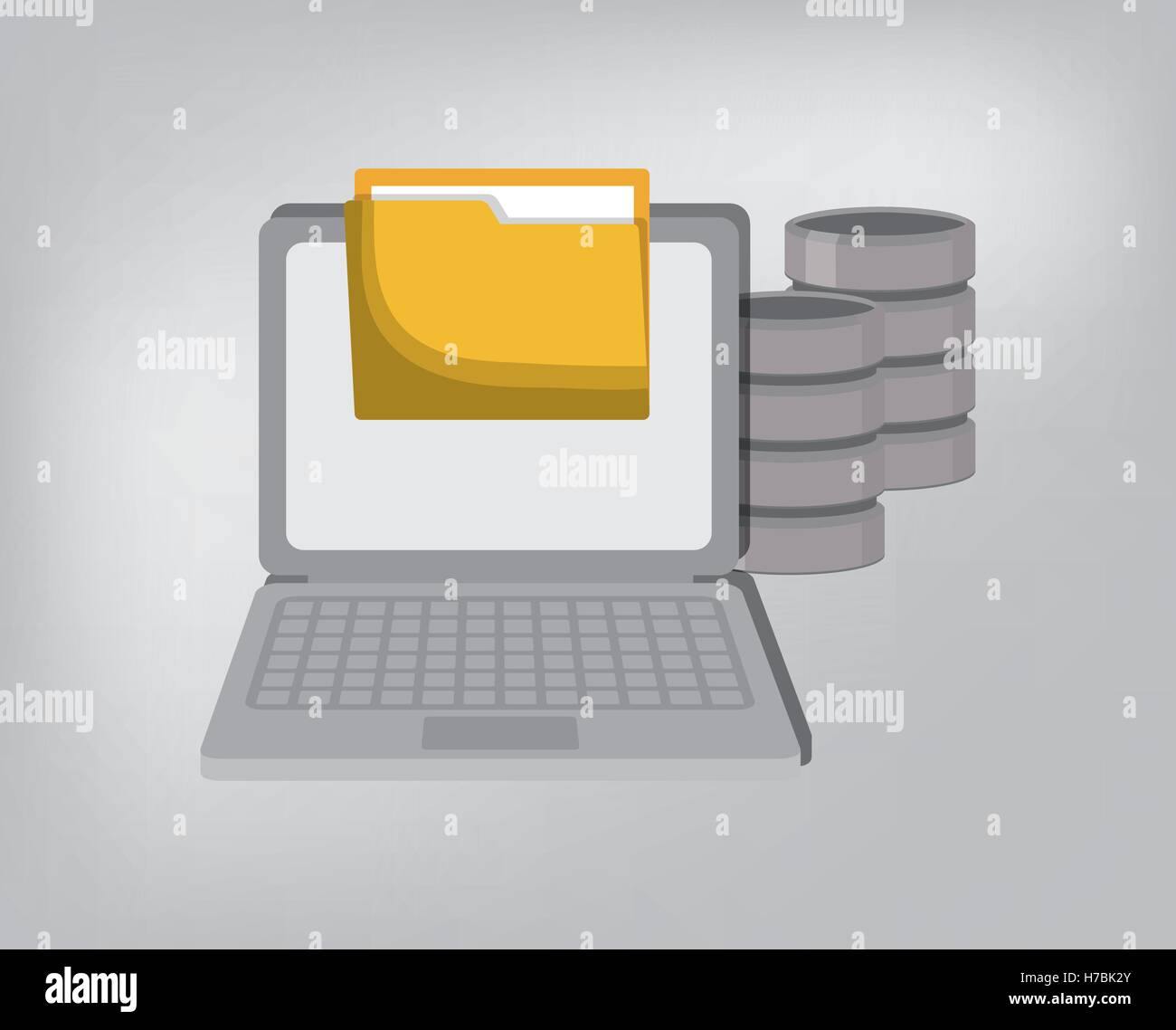 Database storage computer icon vector illustration graphic design Stock ...