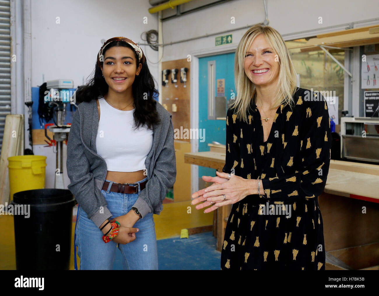 Radio dj jo whiley during hi-res stock photography and images - Alamy