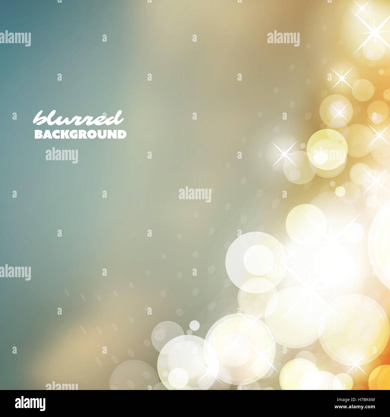 Cover Design Template with Abstract Blurred Colorful Background Stock ...