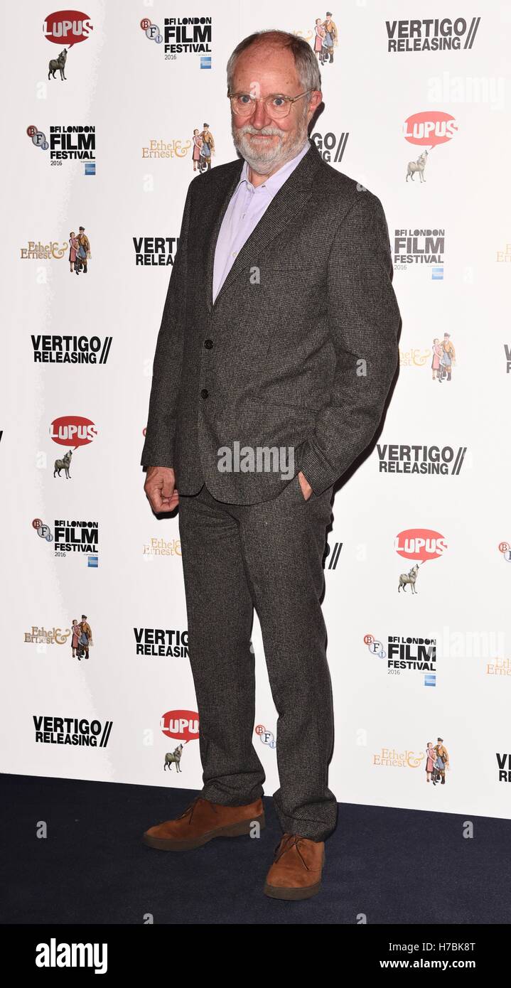 London, UK. Jim Broadbent at the 60th BFI London Film Festival sceening ...