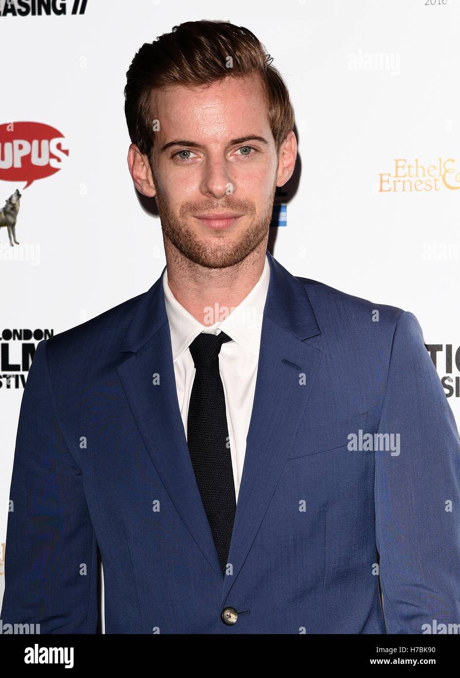 London, UK. Luke Treadaway at the 60th BFI London Film Festival ...