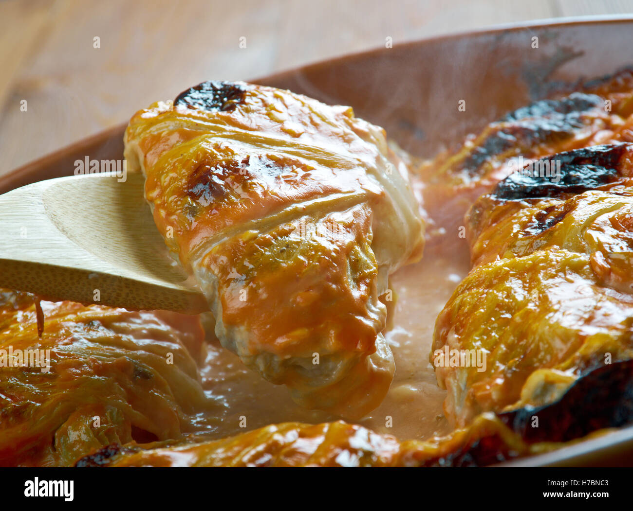 Kaalikaaryleet - Finnish stuffed cabbage Stock Photo - Alamy