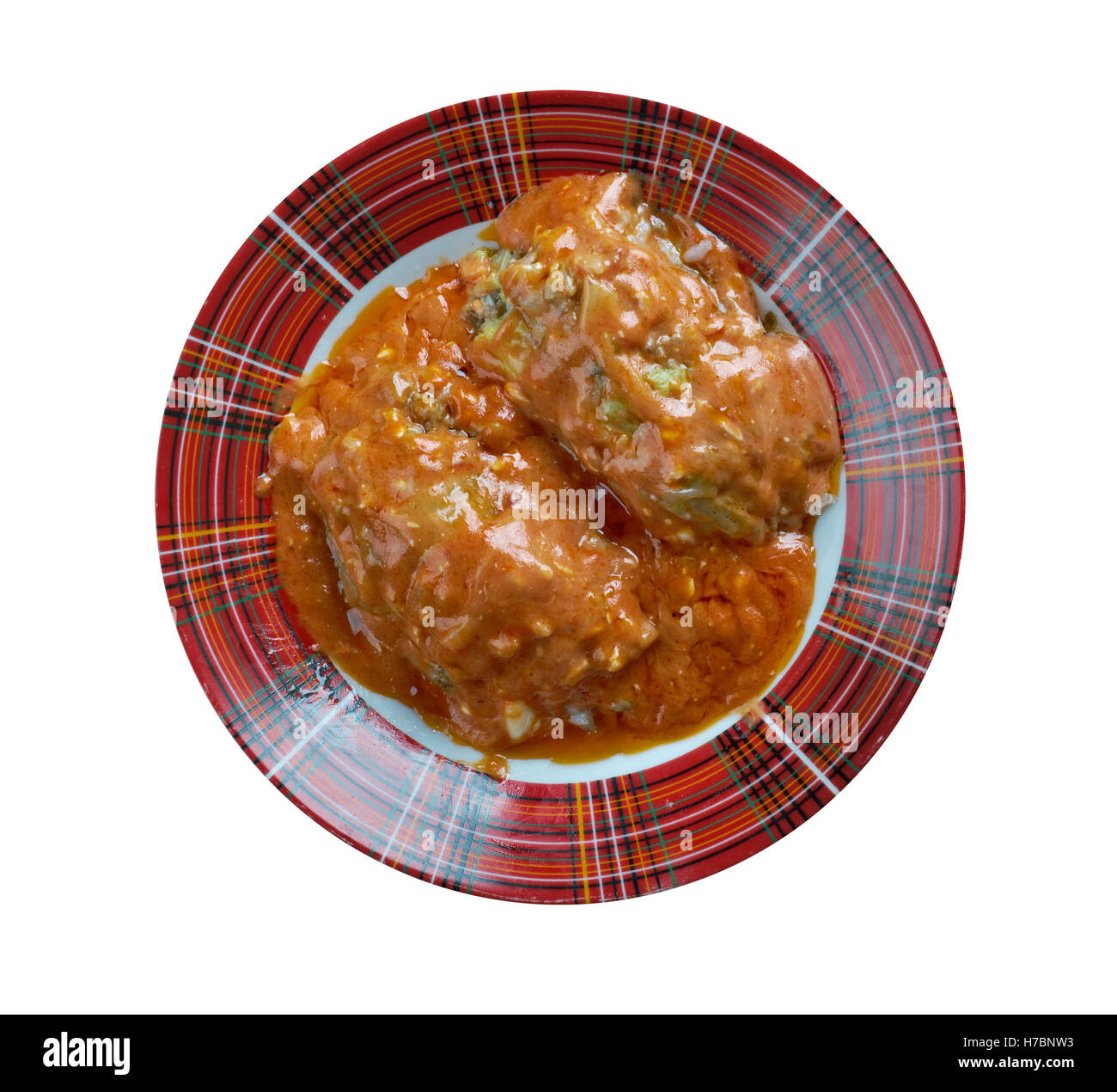 Russian style stuffed cabbage - lenivye golubcy Stock Photo - Alamy