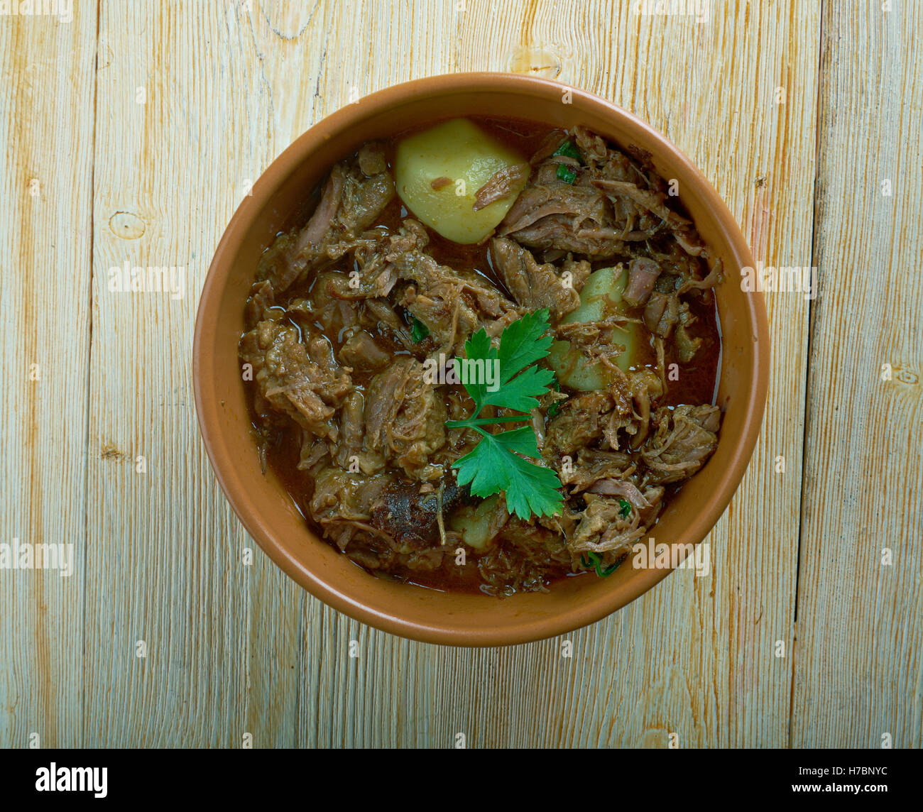 Clemole traditional dish in Mexican cuisine.soup where meat, vegetables ...