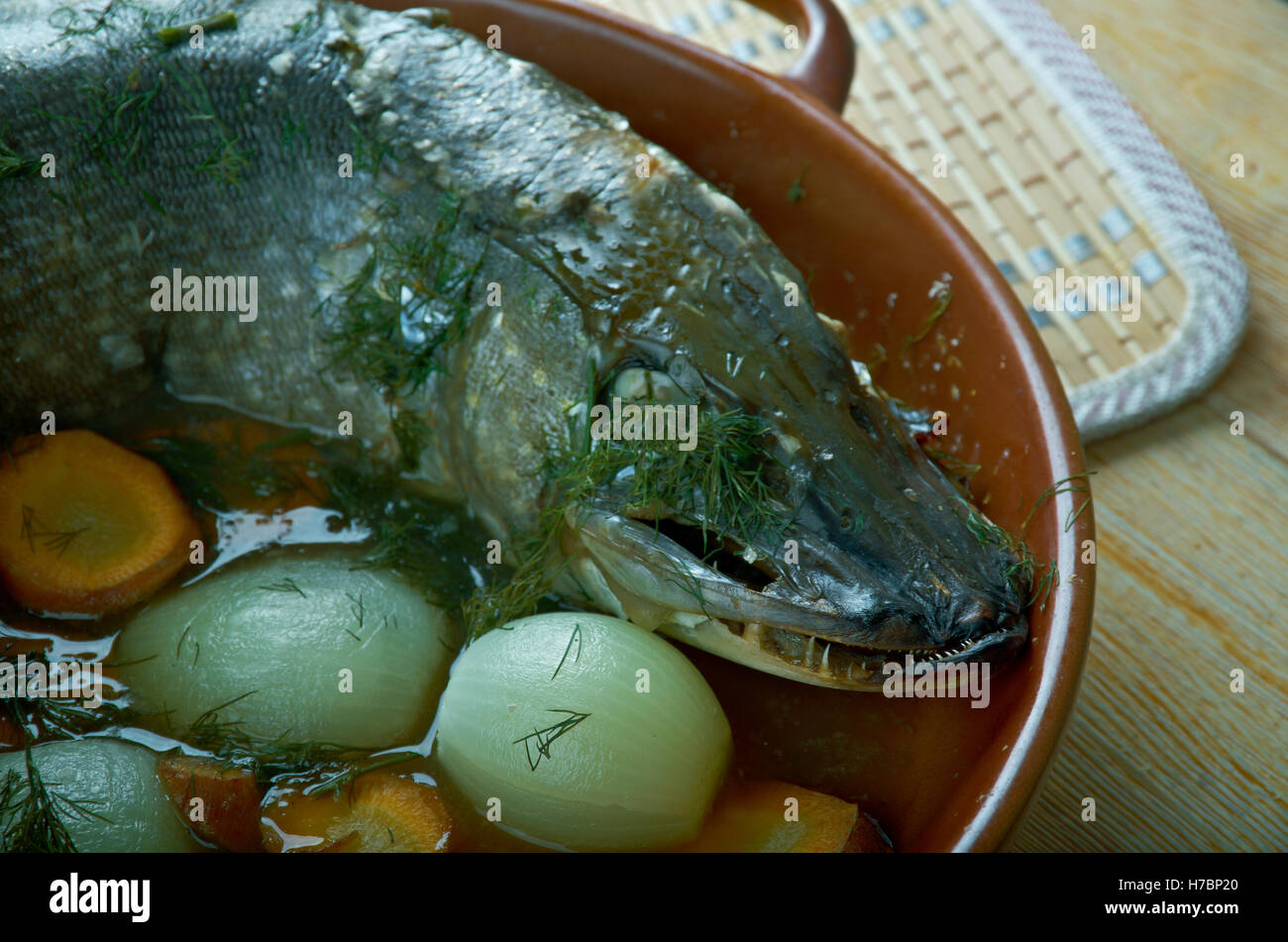 Baked pike hi-res stock photography and images - Alamy