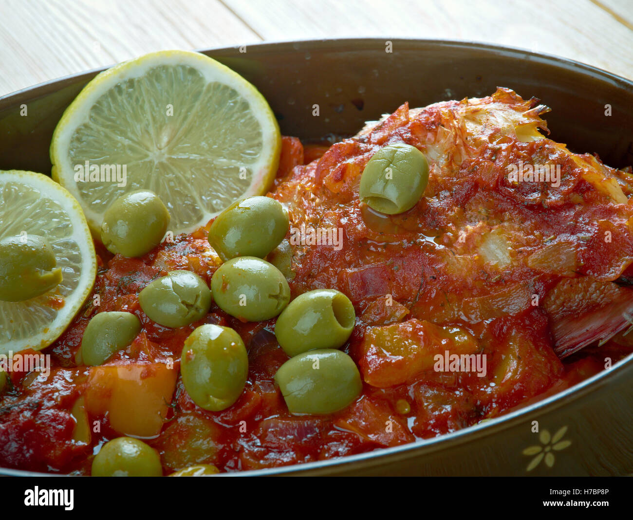 Huachinango a la Veracruzana - Veracruz-Style Red Snapper classic fish ...