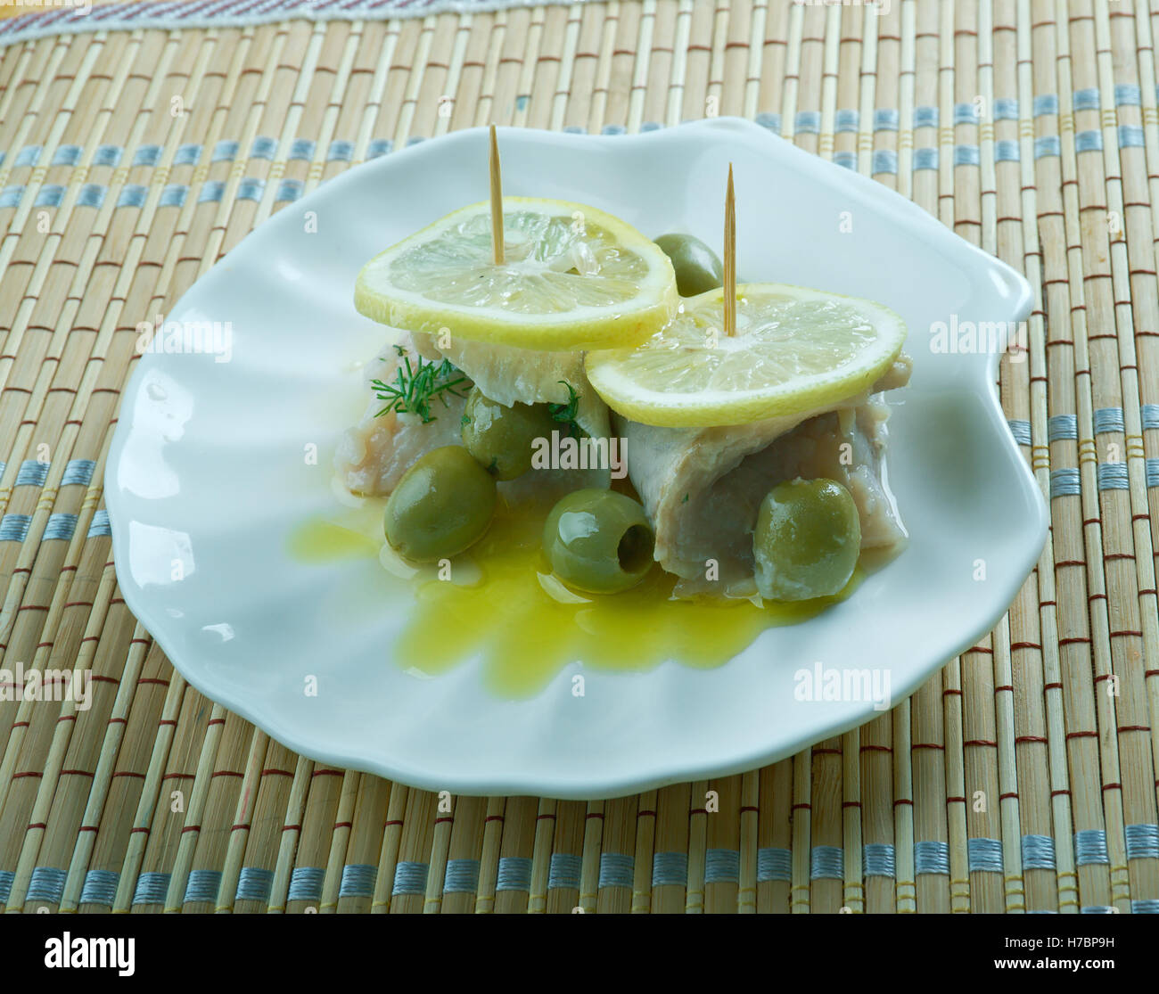Cumberland Stuffed Herrings With Mustard Sauce.British Classics fish ...