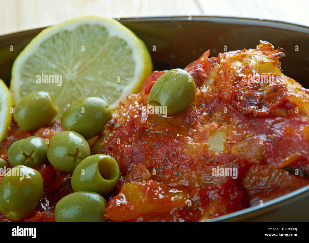 Huachinango a la Veracruzana - Veracruz-Style Red Snapper classic fish ...