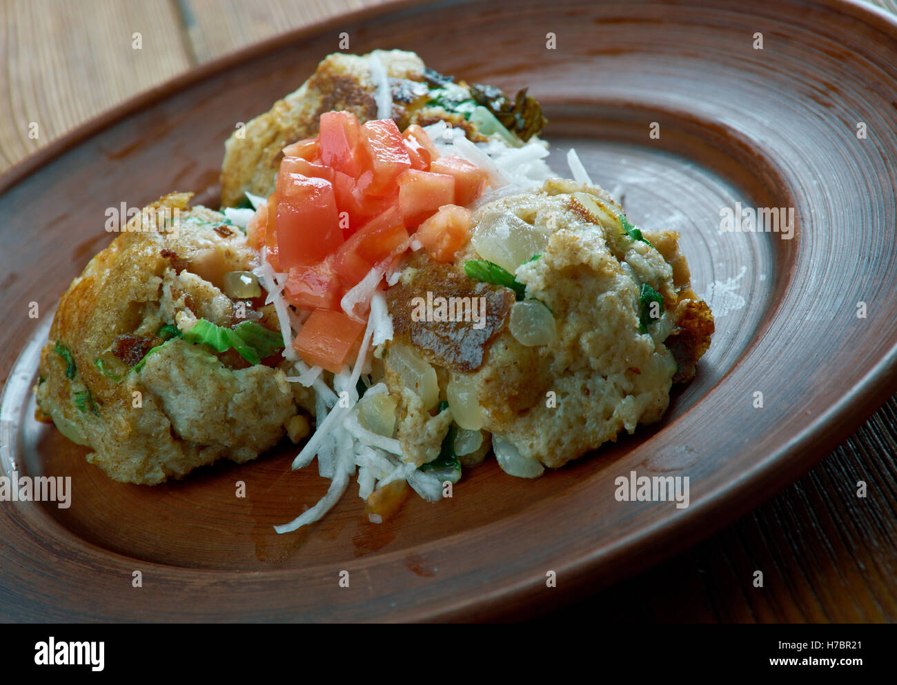 Knedle tyrolska - polish bread dumplings Stock Photo - Alamy