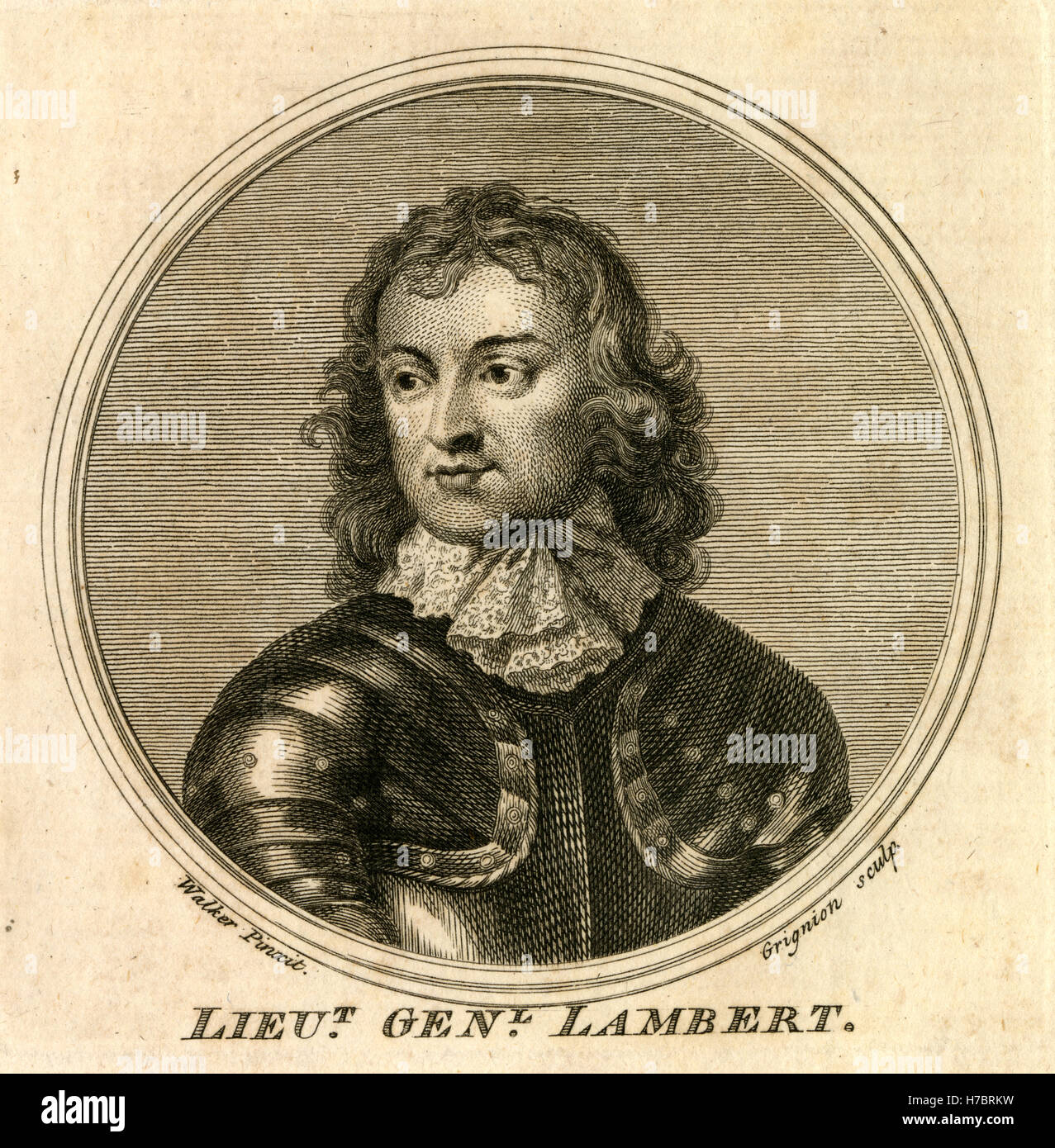 John lambert portrait english parliamentary general english civil war ...