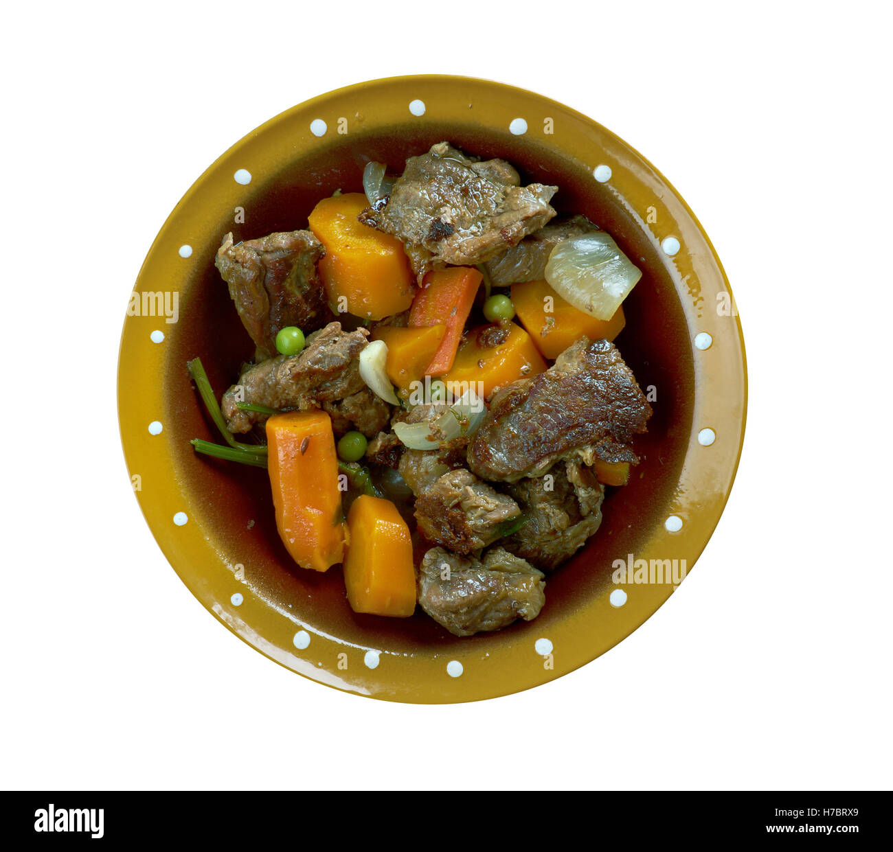 Crock pot Beef Stew.Canadian cuisine Stock Photo - Alamy