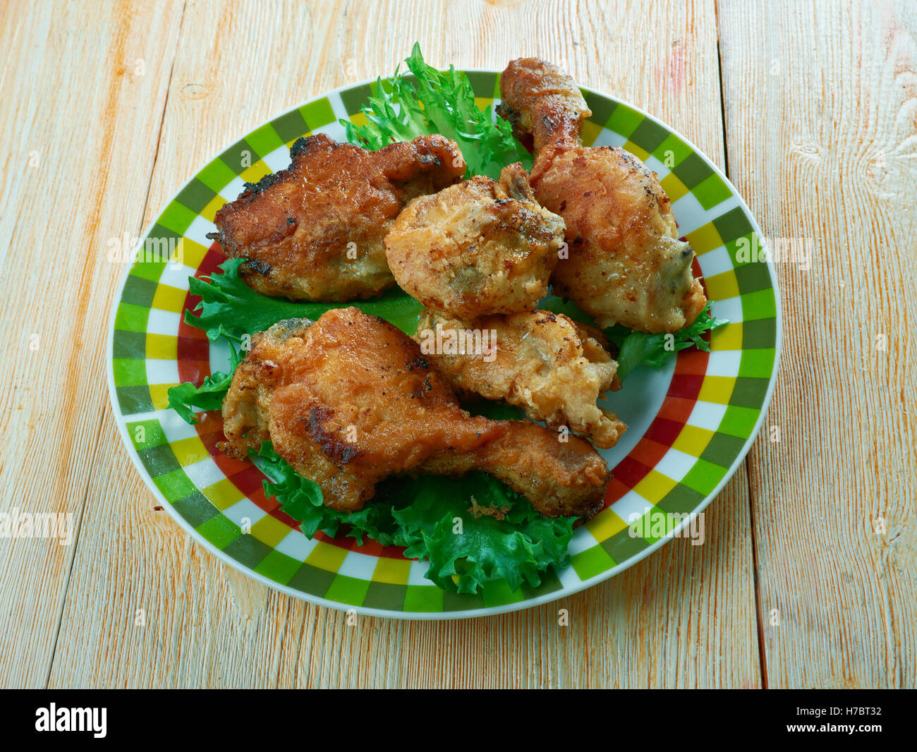 Southern Fried Chicken.a British-based fast food chain.Cuisine of the ...