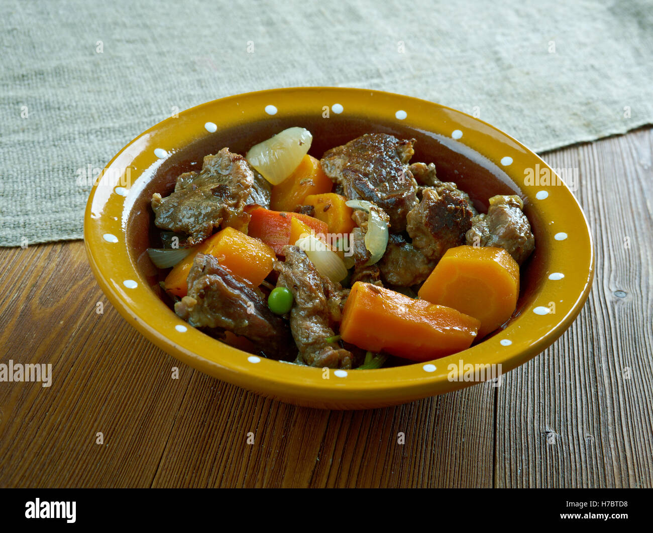 Crock pot Beef Stew.Canadian cuisine Stock Photo - Alamy
