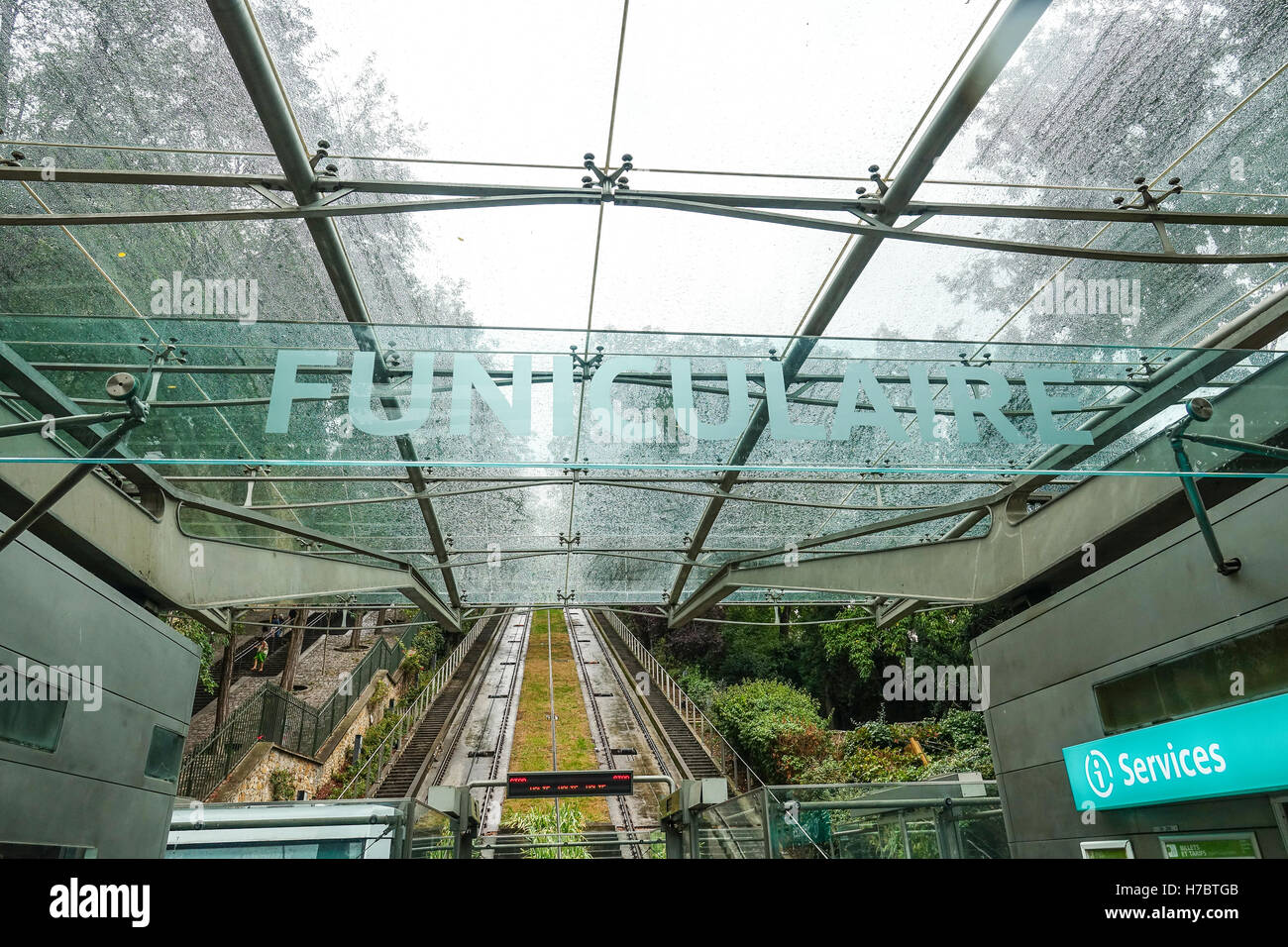 Funiculaire montmartre paris hi-res stock photography and images - Alamy