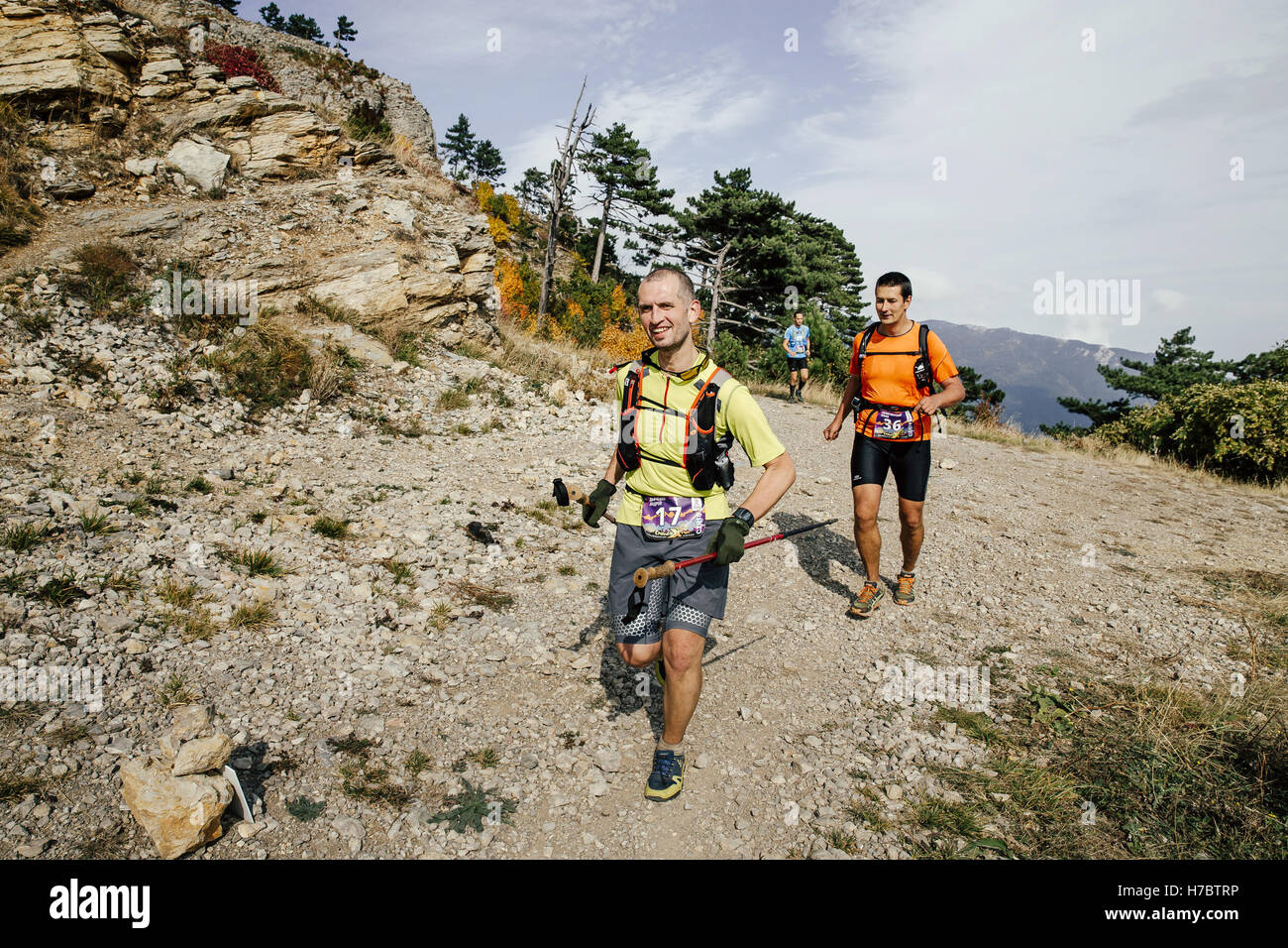 Runner jogging during training hi-res stock photography and images - Alamy