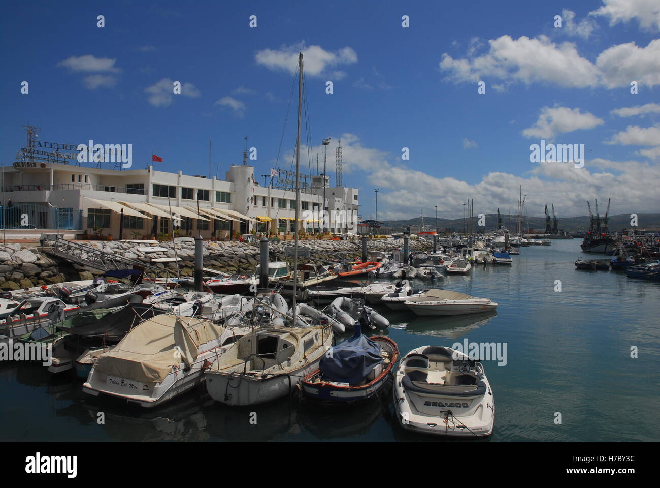 North Africa, Morocco, Maroc, Tanger, Marina Stock Photo - Alamy