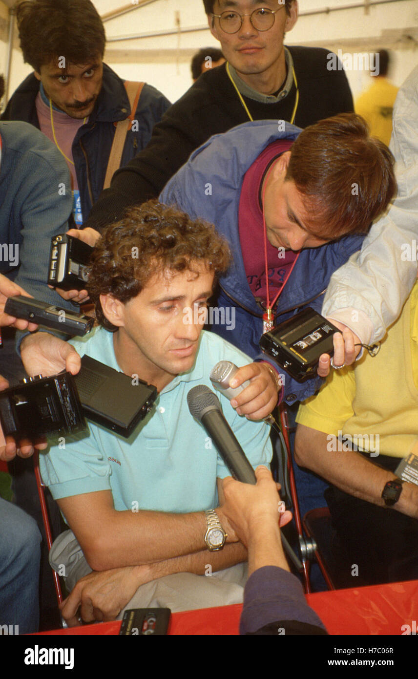 Alain prost 1991 hi-res stock photography and images - Alamy
