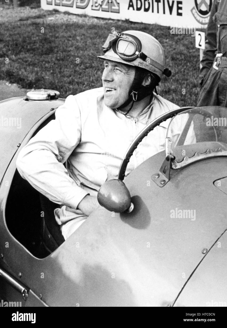 Reg Parnell Silverstone UK Stock Photo - Alamy