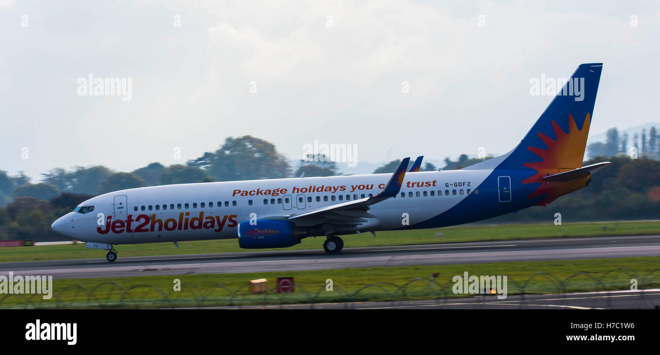 Jet2 Boeing 737Flight Stock Photo - Alamy