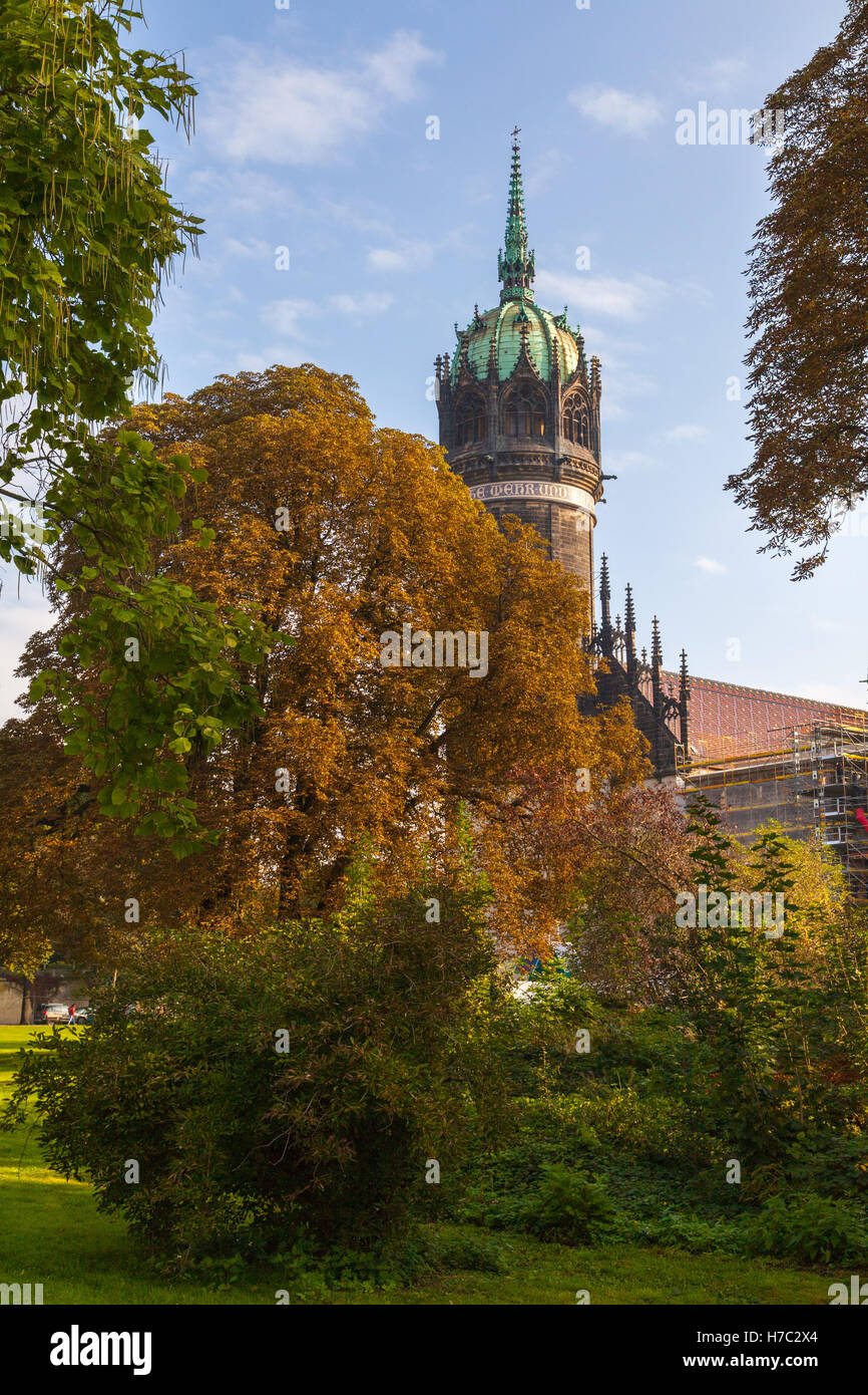 Castle Church Wittenberg High Resolution Stock Photography and Images ...