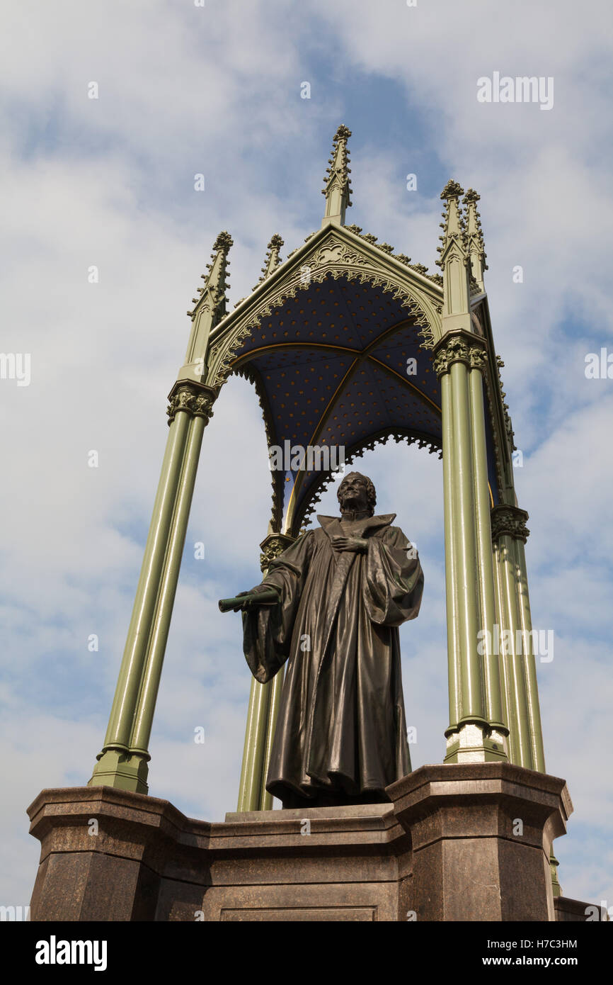 Statue of Melanchthon Stock Photo - Alamy