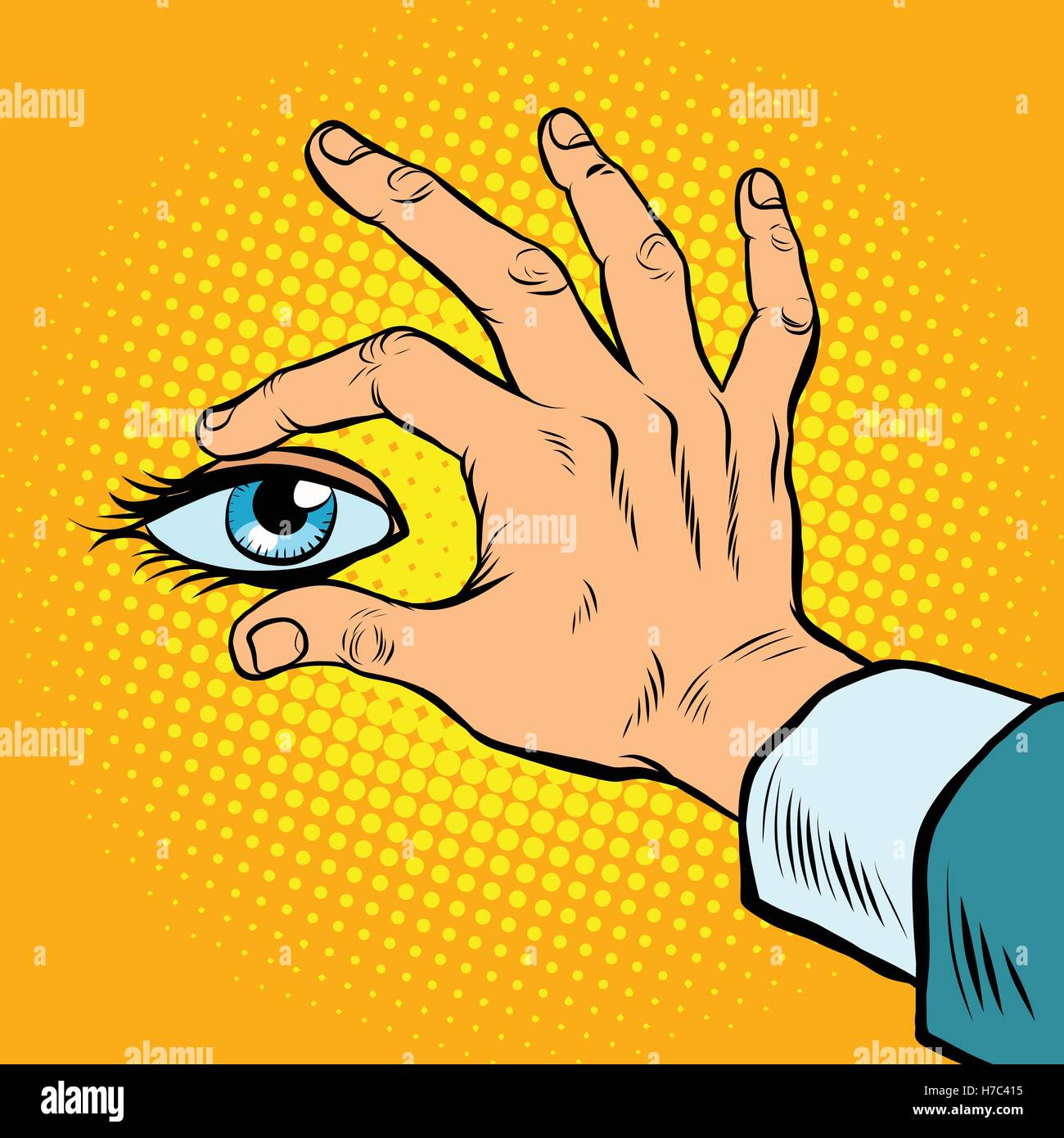 Eyes of god Stock Vector Images - Alamy